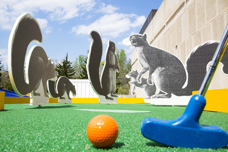 Mini Golf At The IMA in Indianapolis at Newfields