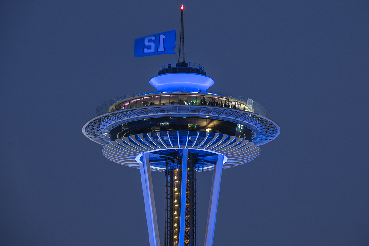 Blue Cityscape: Seattle Remembers Paul Allen