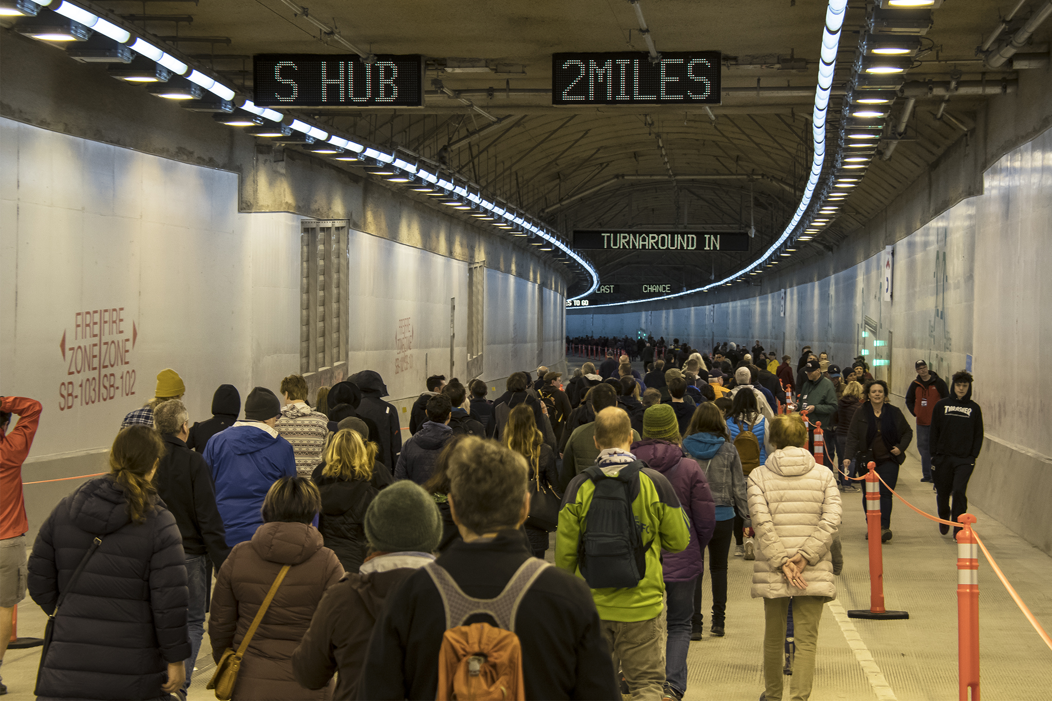 Hello Highway 99 Tunnel