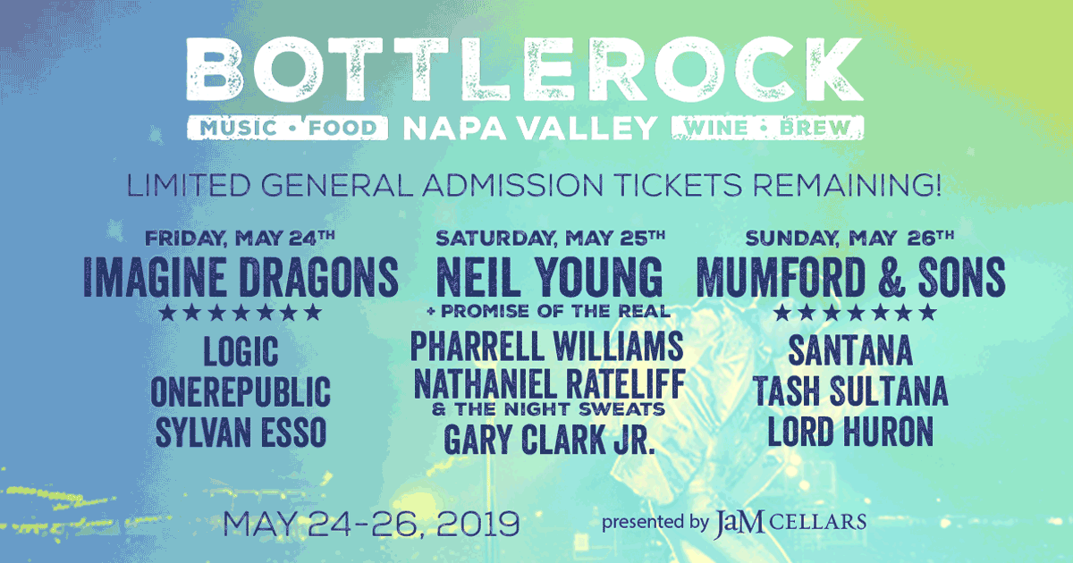 Bottlerock Festival 2019 in Napa at BottleRock Napa Valley