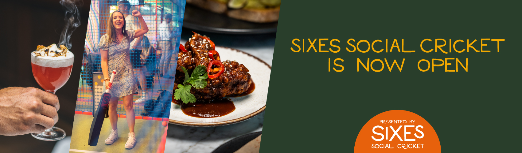 Sixes Social Cricket Is Now Open